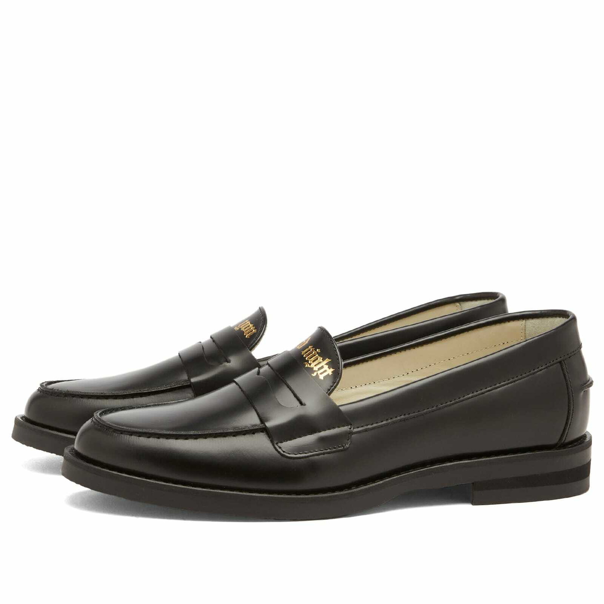 Duke + Dexter Women's Wilde Thank You, Good Night Penny Loafer in Black ...