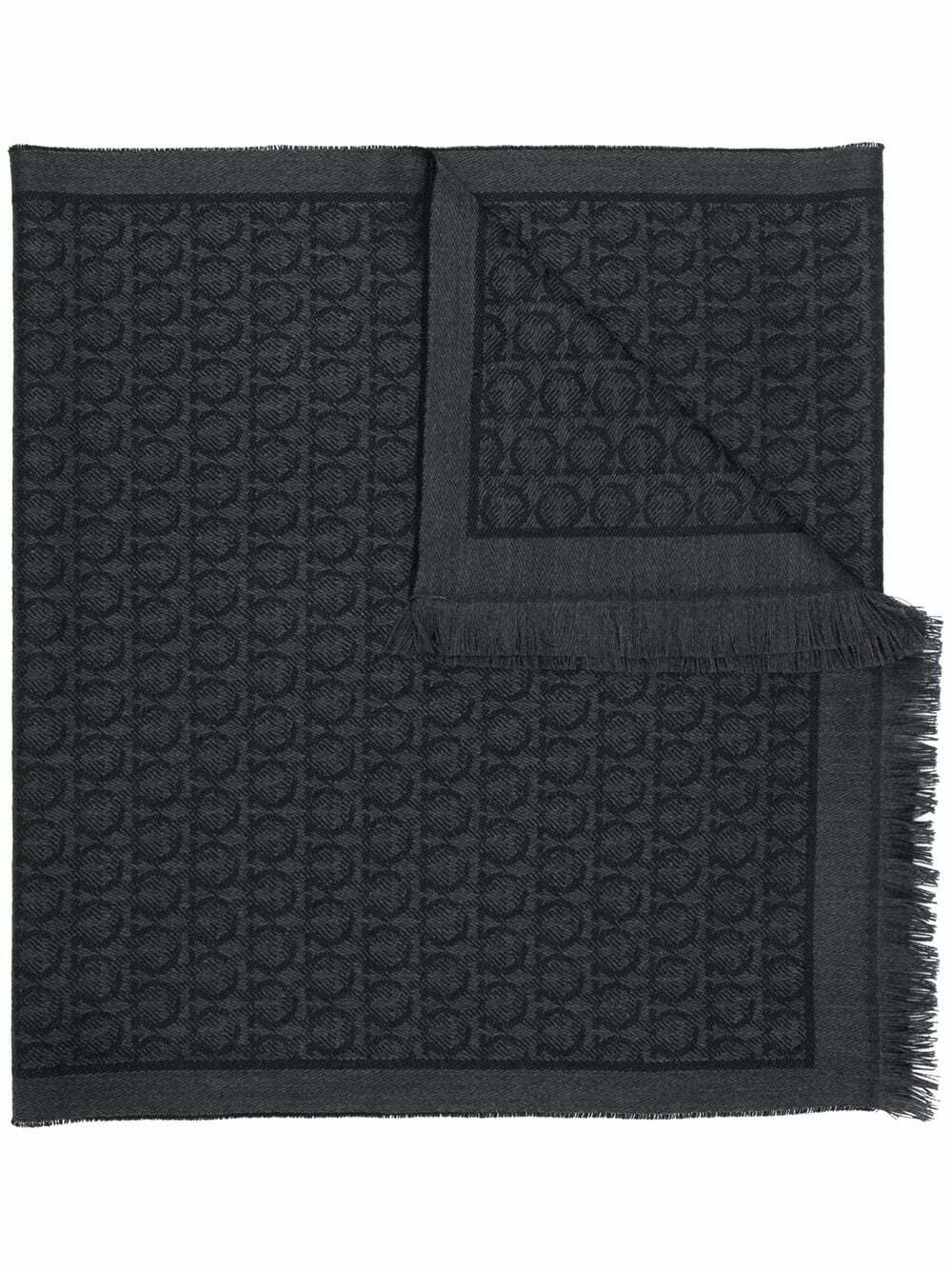 FERRAGAMO - Gancini Wool Scarf Salvatore Ferragamo