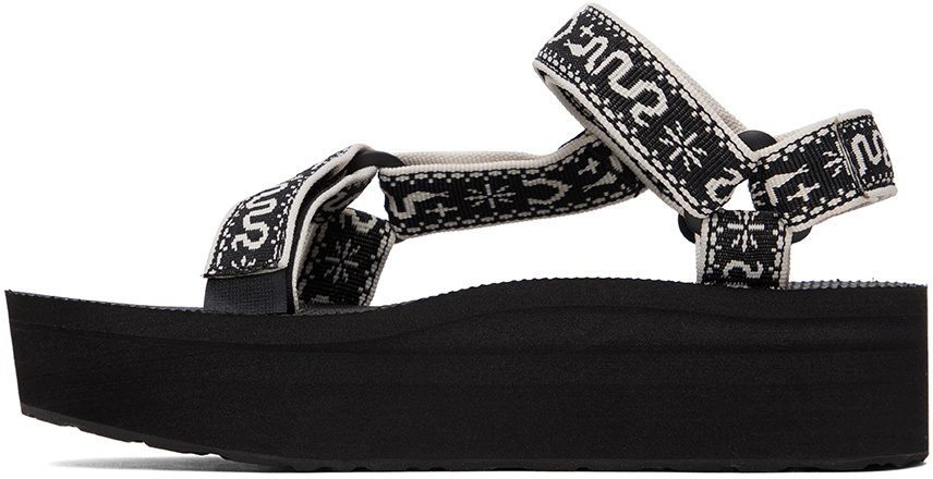 Teva Black Flatform Universal Sandals Teva