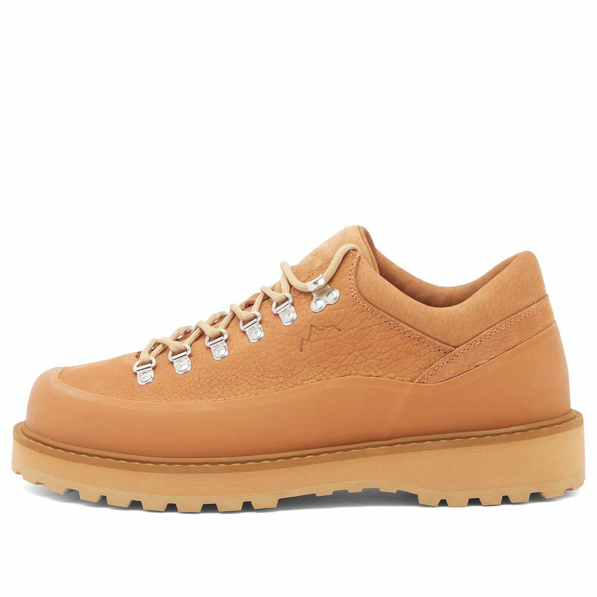Diemme Men's Cornaro Gomma Hiking Shoe in Cognac Leather Diemme