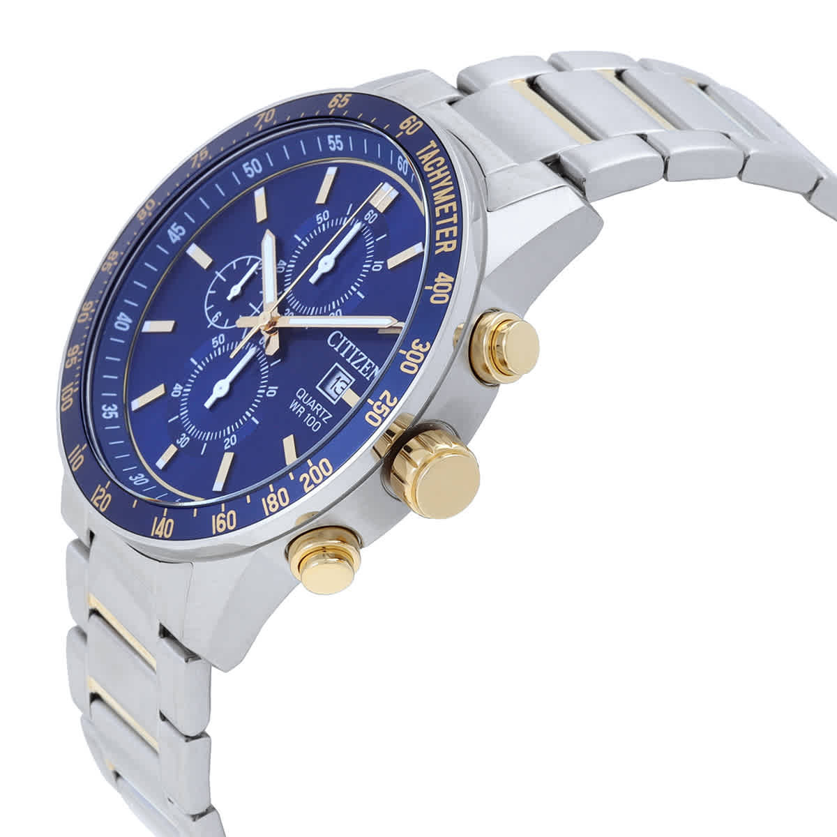 Citizen Chronograph Quartz Blue Dial Mens Watch AN3684-59L Citizen