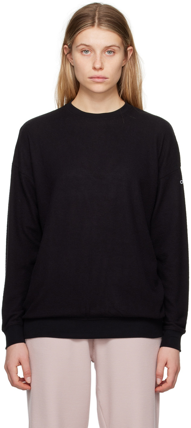 Alo Black Soho Sweater Aloye