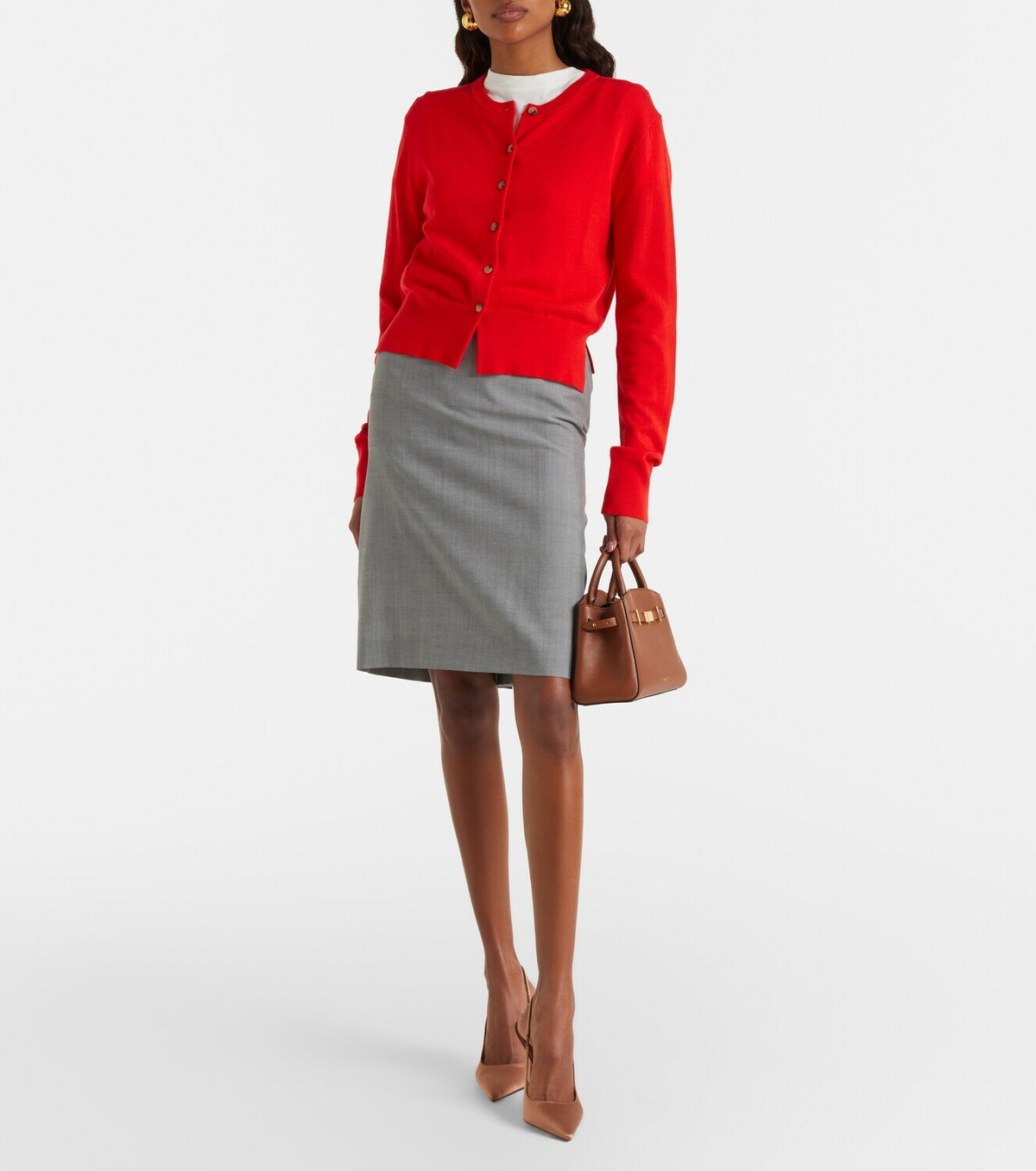 DeMellier Hudson Small leather top-handle bag DeMellier