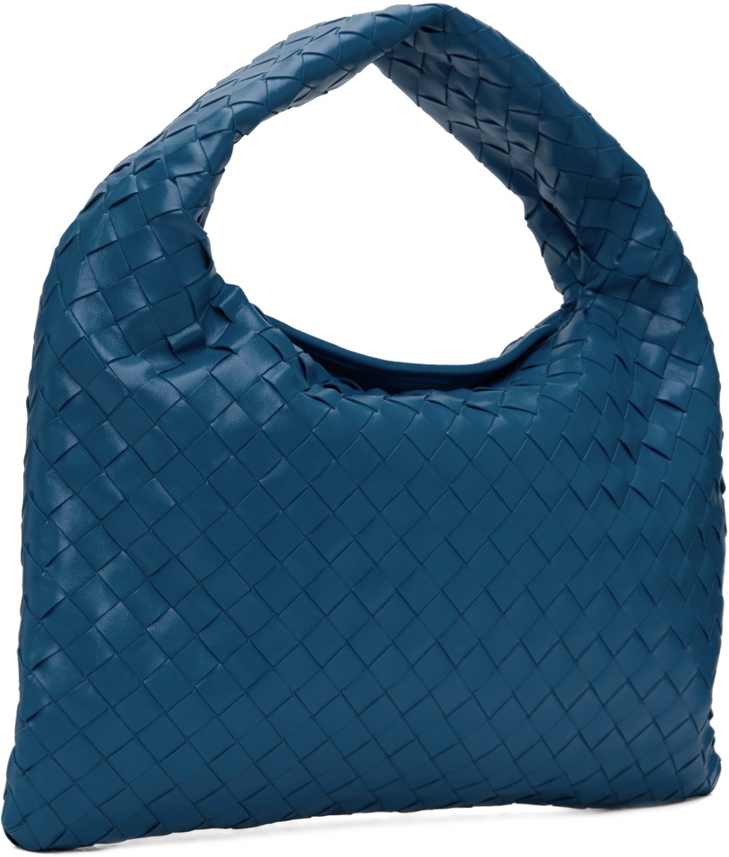 Bottega Veneta Navy Small Hop Bag Bottega Veneta