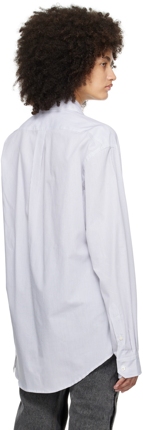 Y/Project Gray Pinched Shirt Y/Project