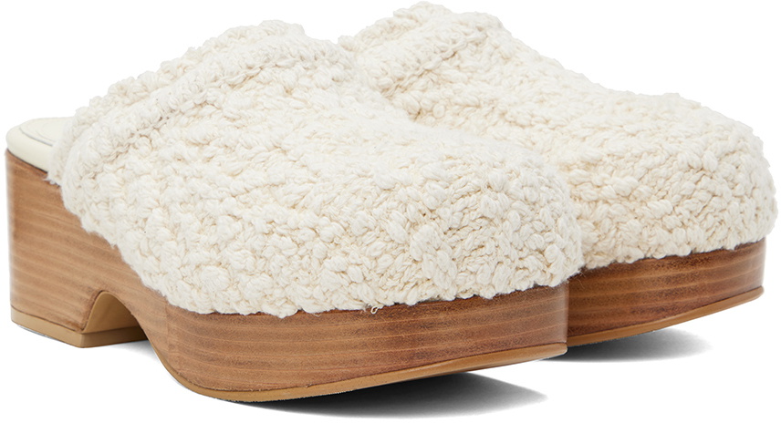 Recto Off-White Bohemian Clogs Recto