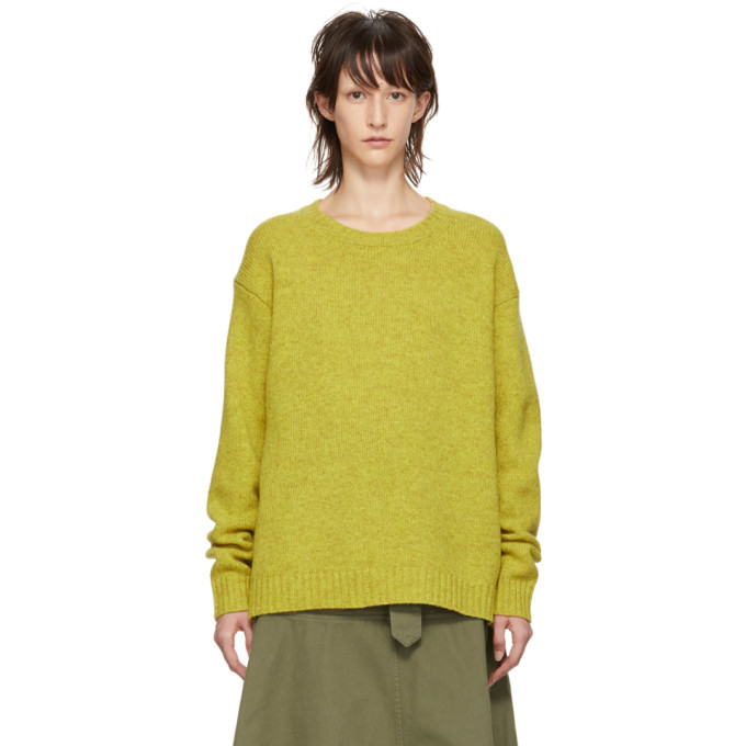 Acne Studios Yellow Samara Sweater Acne Studios