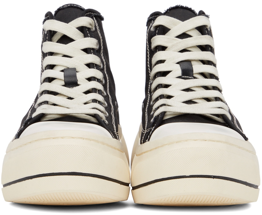 R13 Black Kurt High-Top Sneakers R13