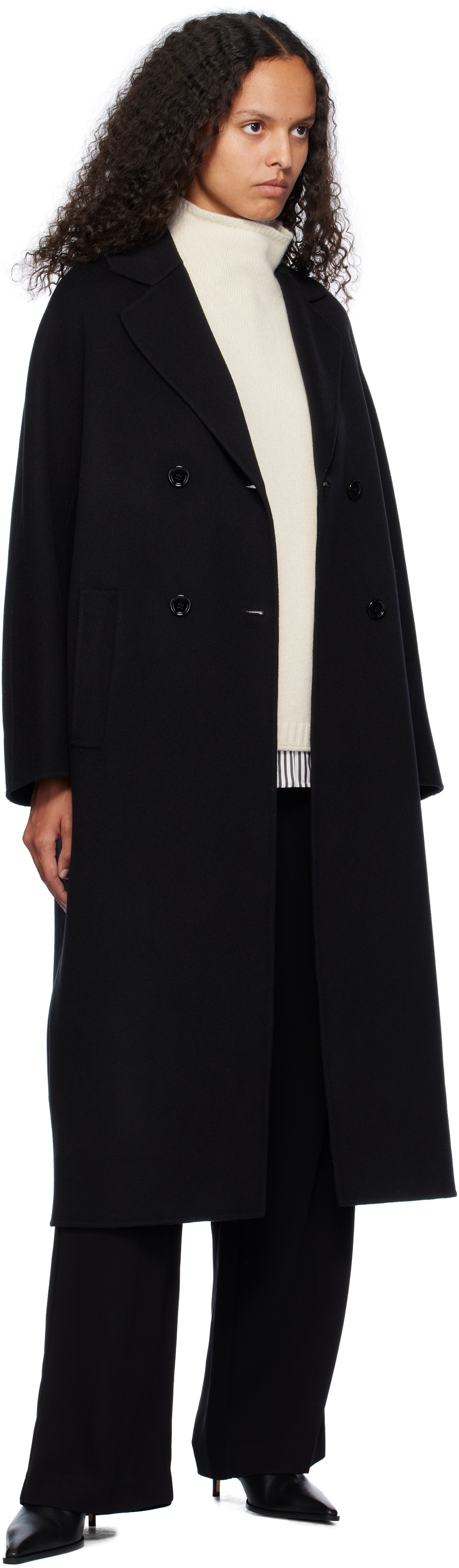 Max Mara Black Capi Coat Max Mara