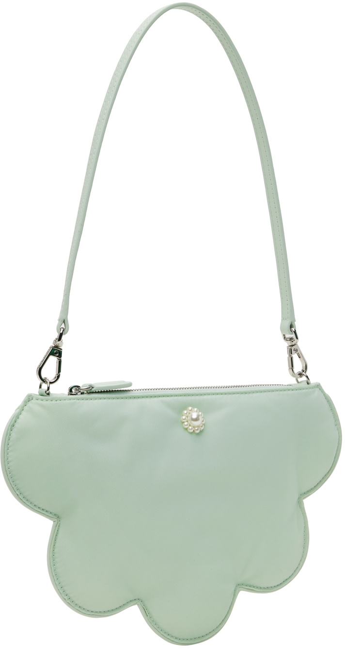 Simone Rocha Green Daisy Bag Simone Rocha
