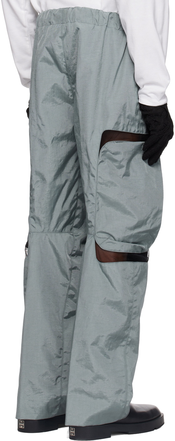 HOKITA Gray Zip Pocket Cargo Pants