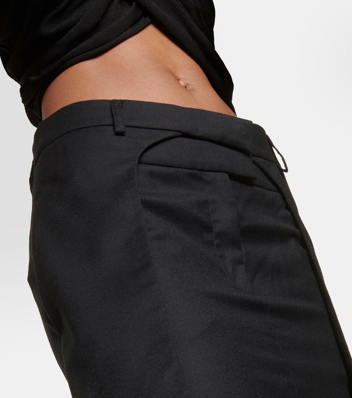 Aya Muse Fera pleated wool maxi skirt Aya Muse