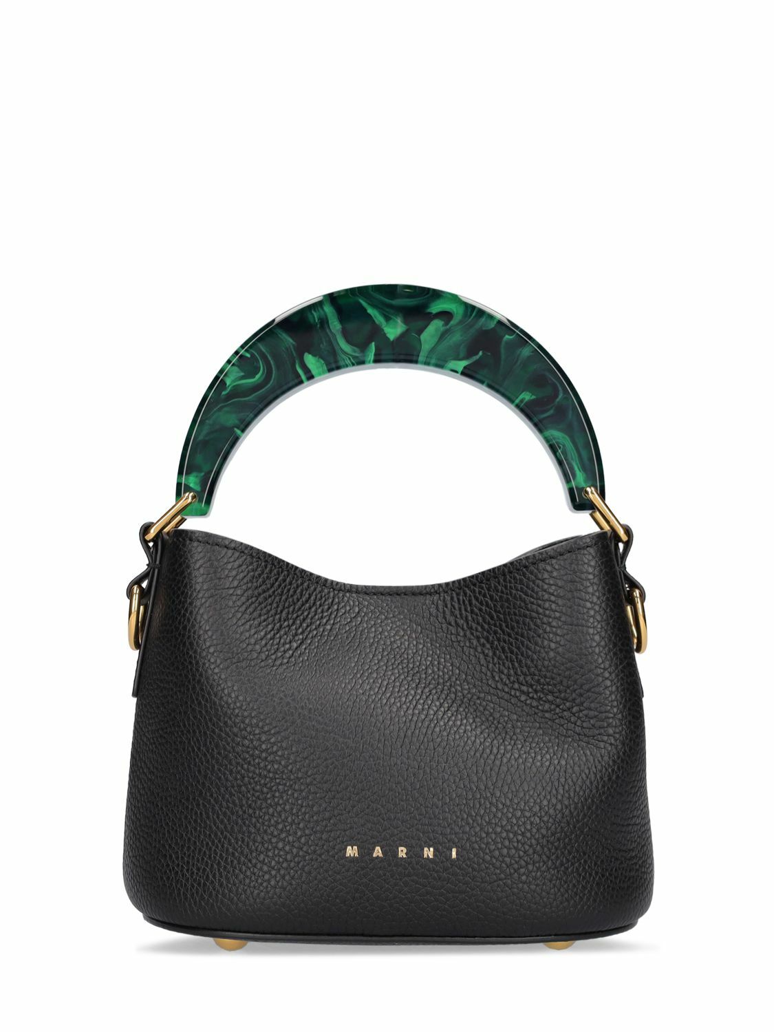 MARNI - Mini Venice Leather Bucket Bag Marni