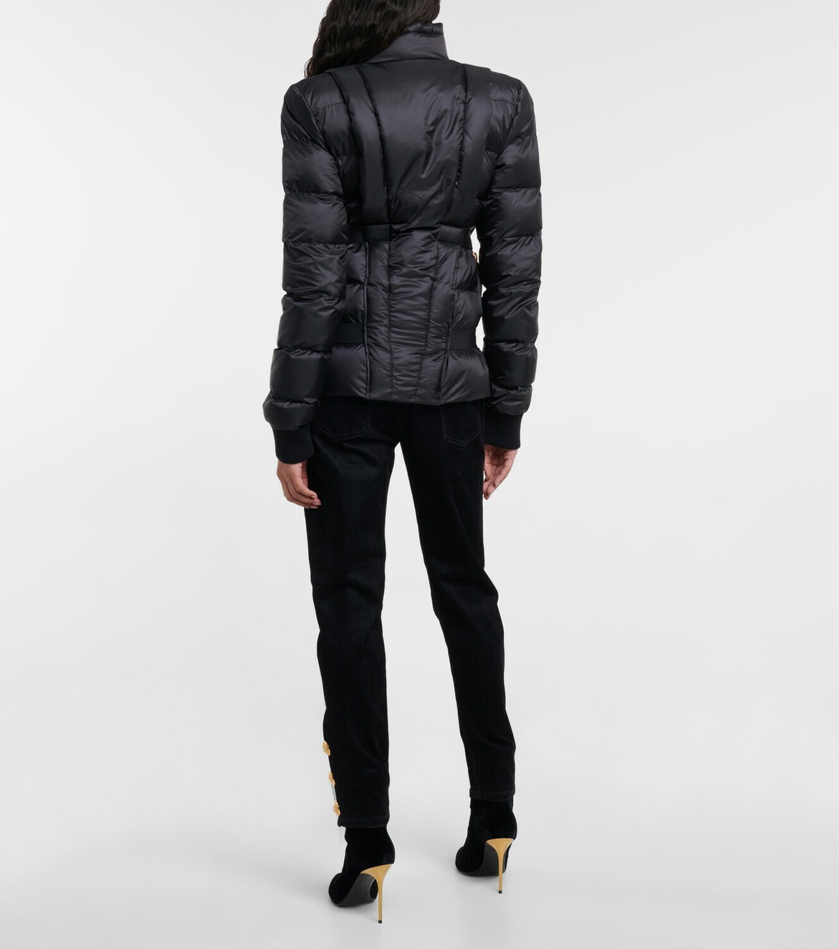 Balmain Harnessed down jacket Balmain