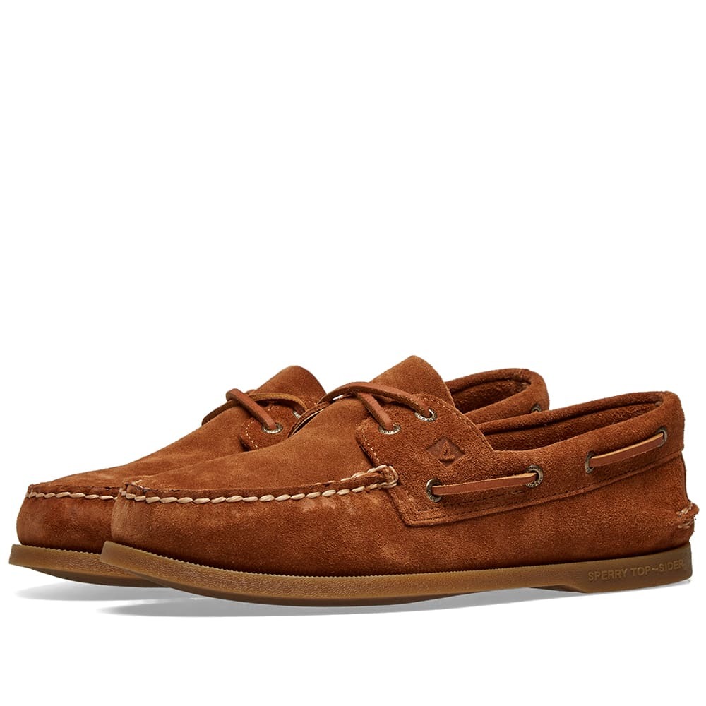 Sperry Topsider Authentic Original 2-Eye Suede Sperry Topsider