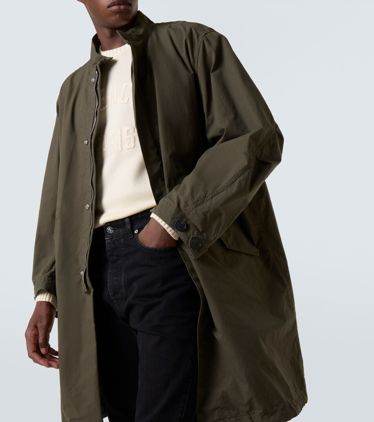 Givenchy Givenchy Stamp cotton-blend raincoat Givenchy