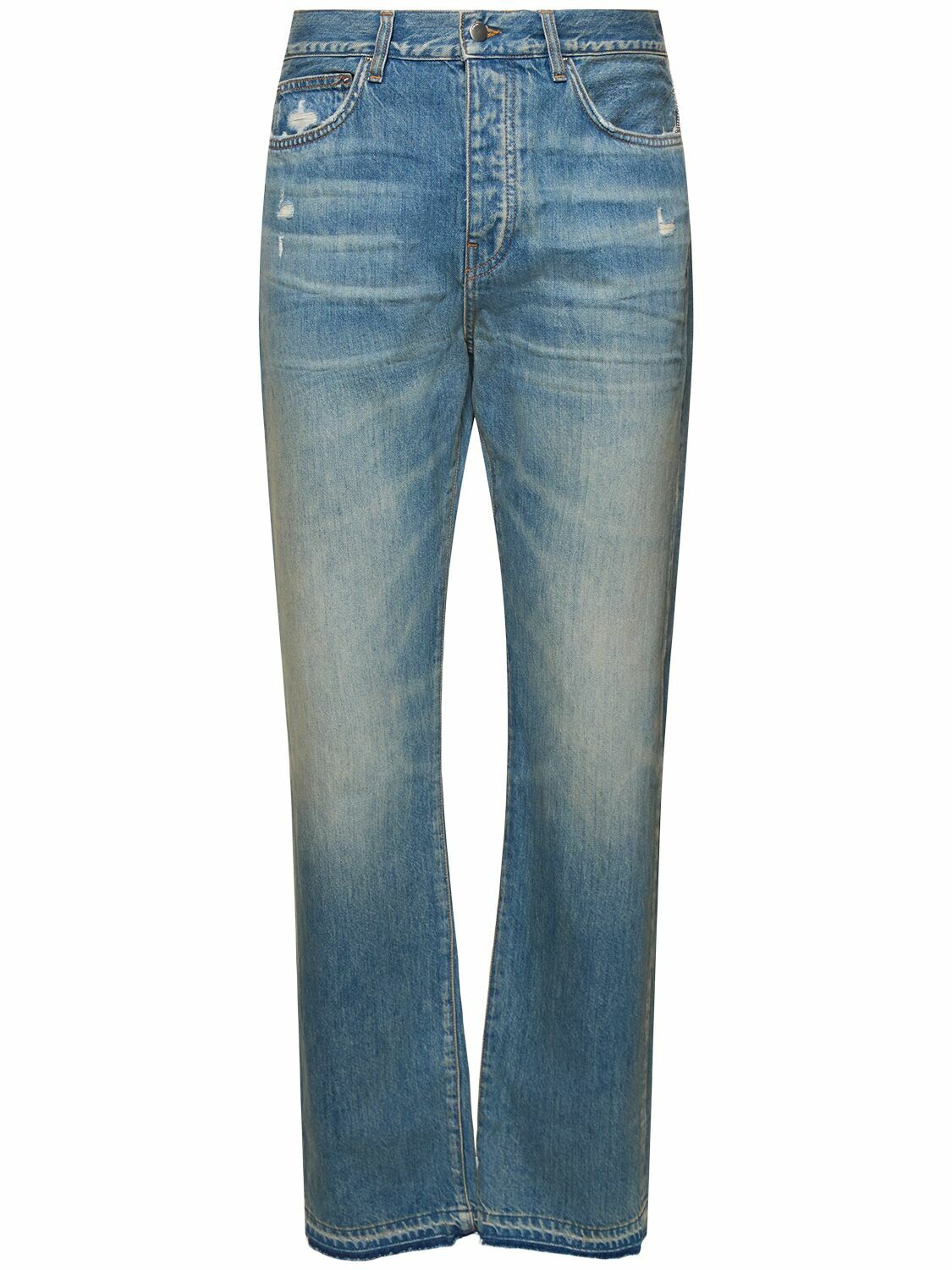 AMIRI - Straight Cotton Denim Jeans Amiri
