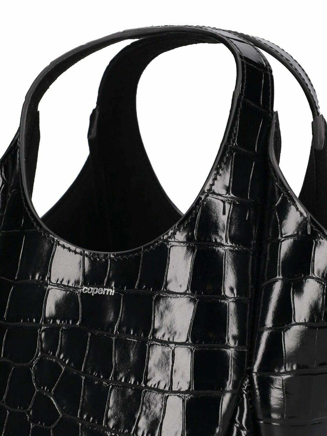 COPERNI - Mini Swipe Bucket Embossed Leather Bag Coperni