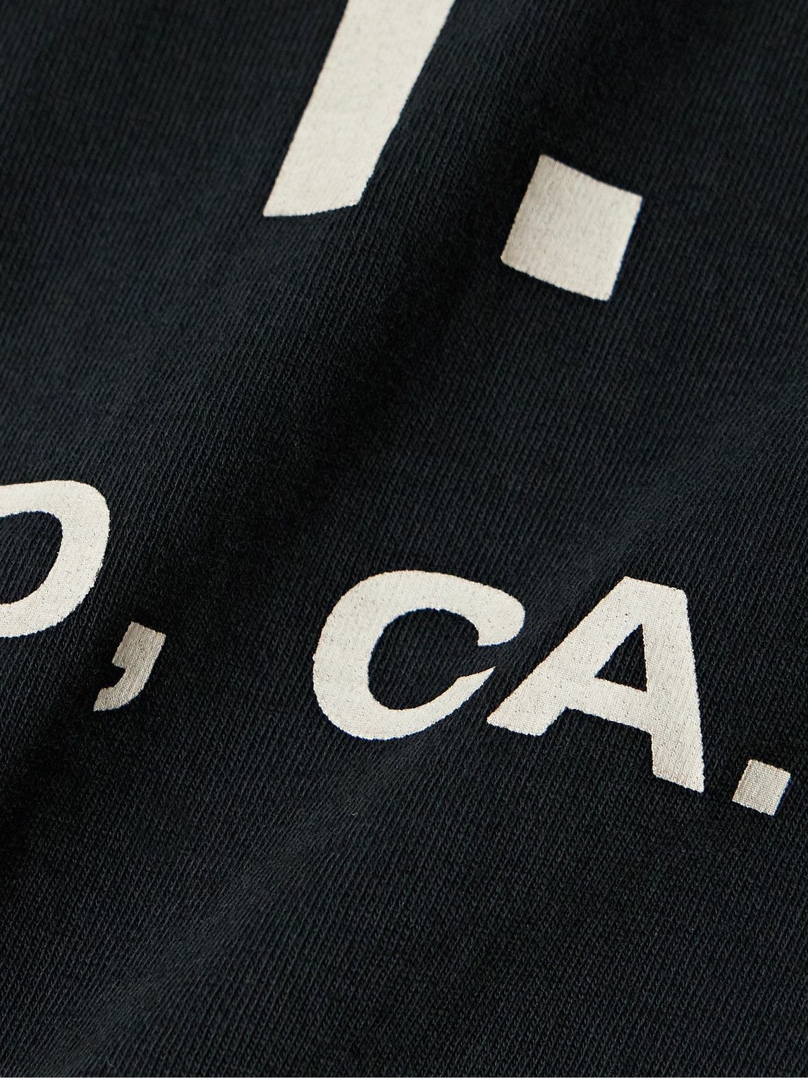 Gallery Dept. - Logo-Print Cotton-Jersey T-Shirt - Black Gallery Dept.