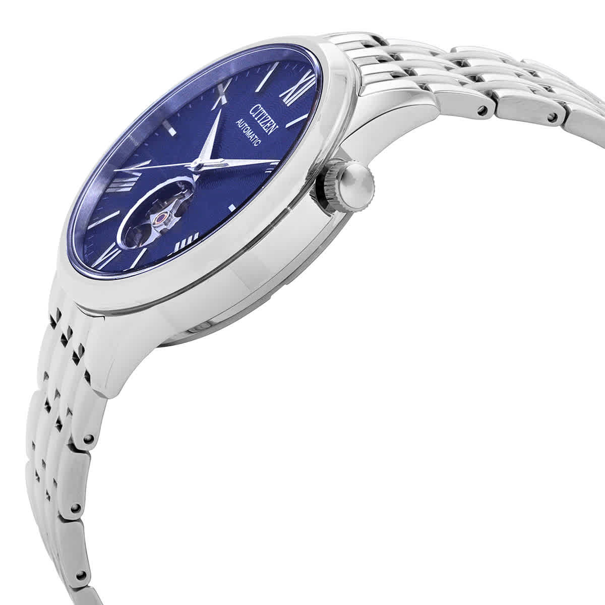 Citizen Automatic Blue Dial Mens Watch NH9130-84L Citizen