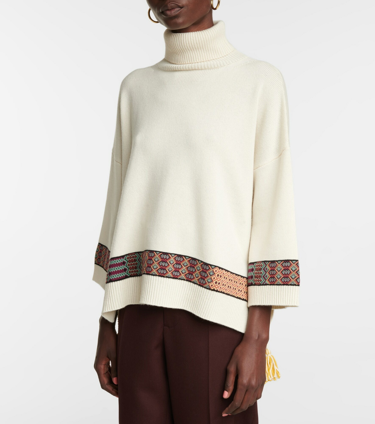 Etro - Jacquard turtleneck sweater Etro