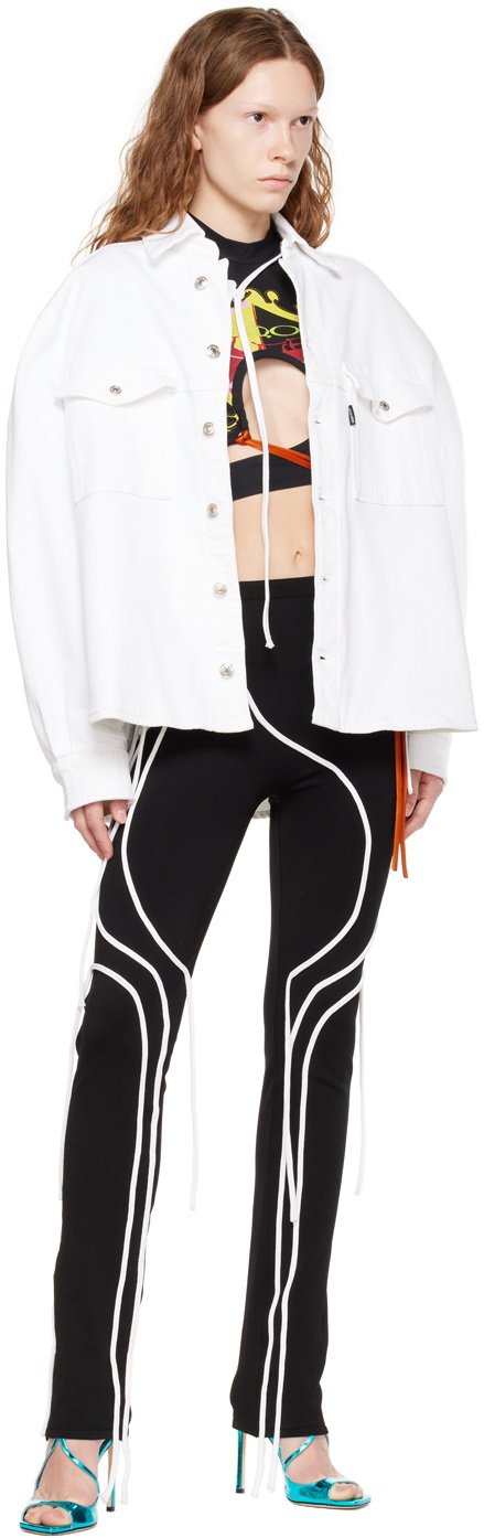 Ottolinger Black Strappy Leggings Ottolinger