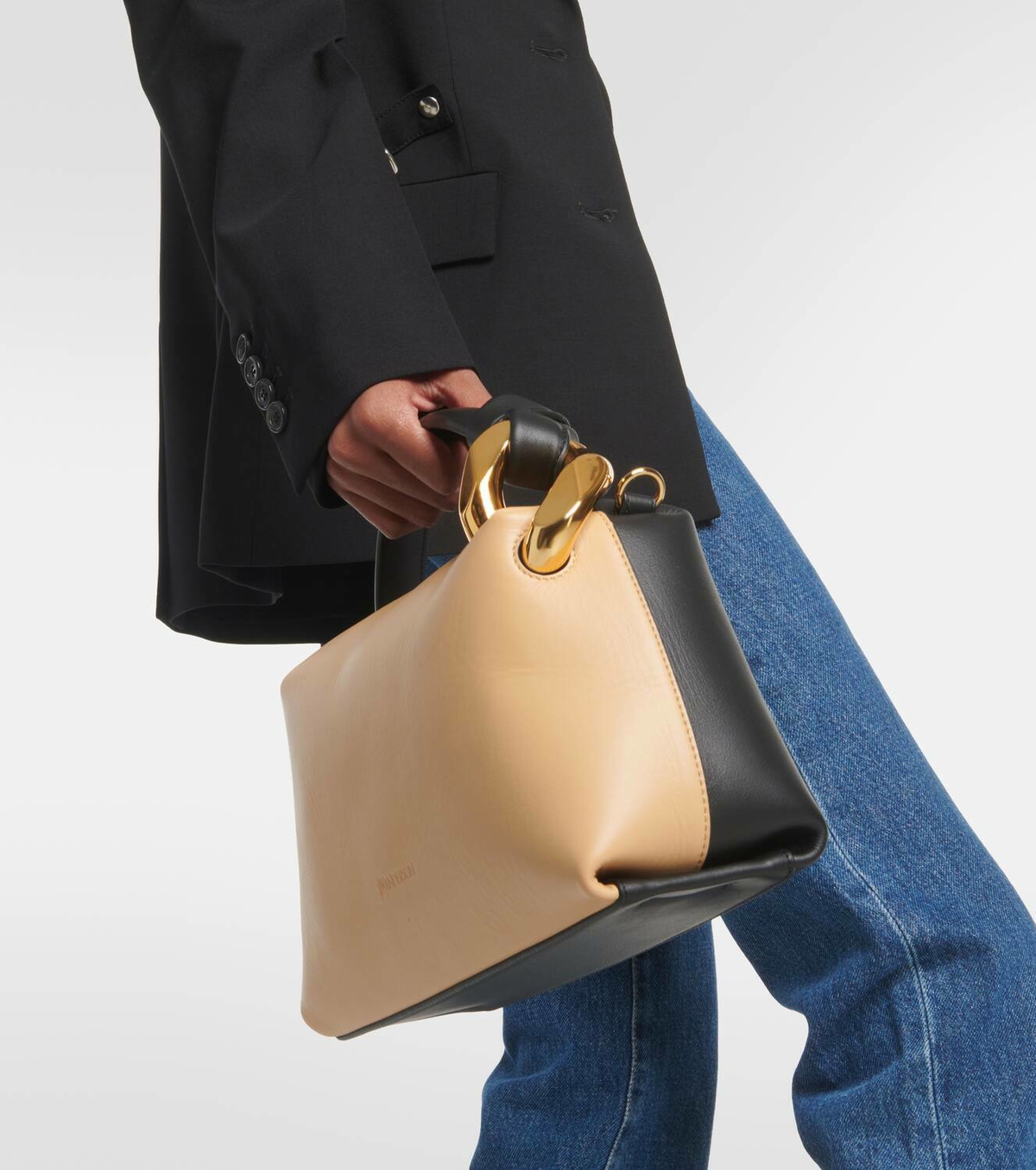 JW Anderson JWA Corner leather tote bag JW Anderson