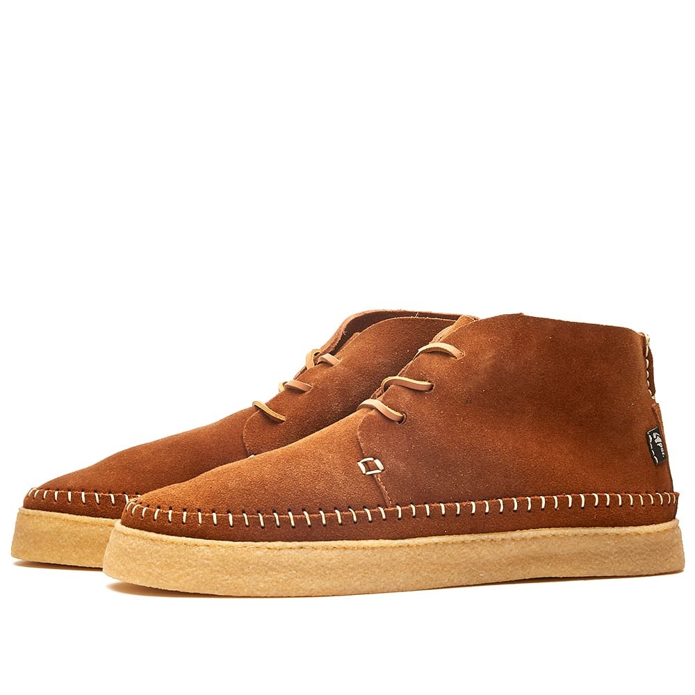 Yogi Men's Hitch Suede Boot in Cola Yogi