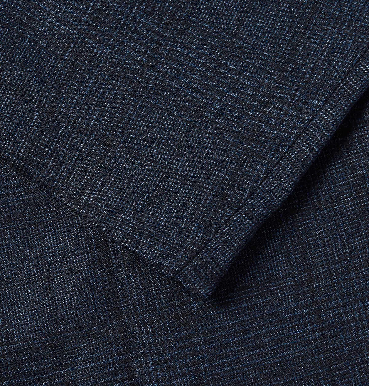 Club Monaco - Blue Grant Unstructured Checked Woven Blazer - Blue Club ...