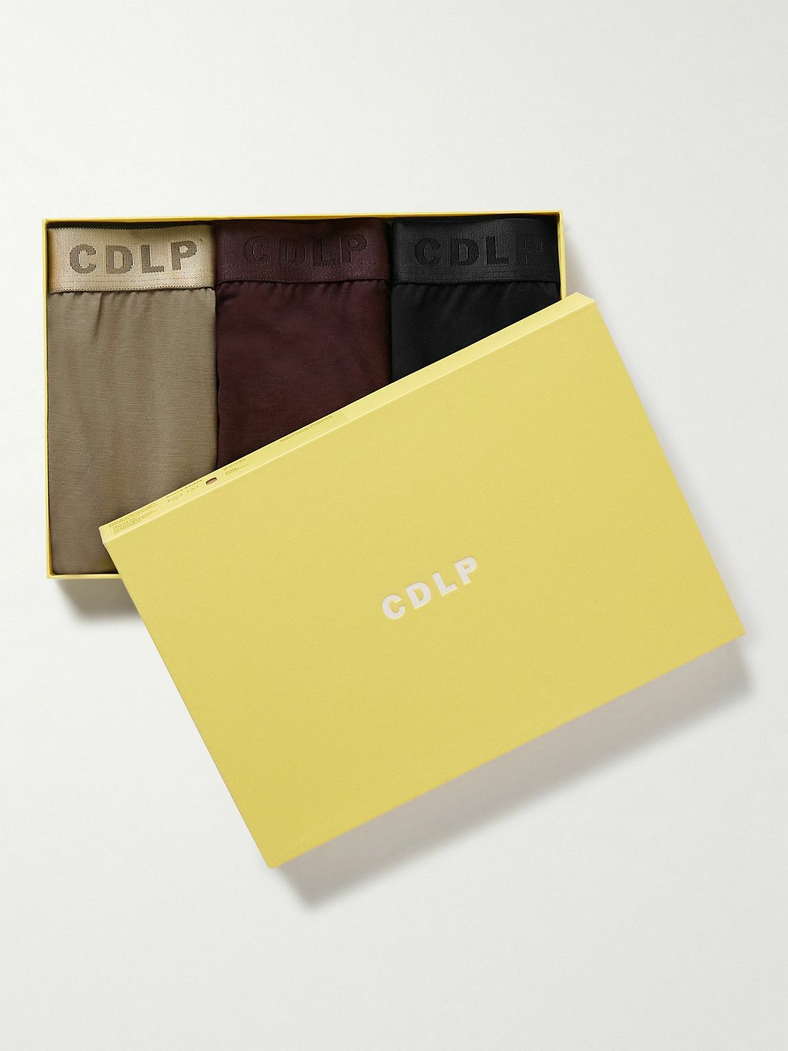 CDLP - Three-Pack Stretch-Lyocell Boxer Briefs - Multi CDLP