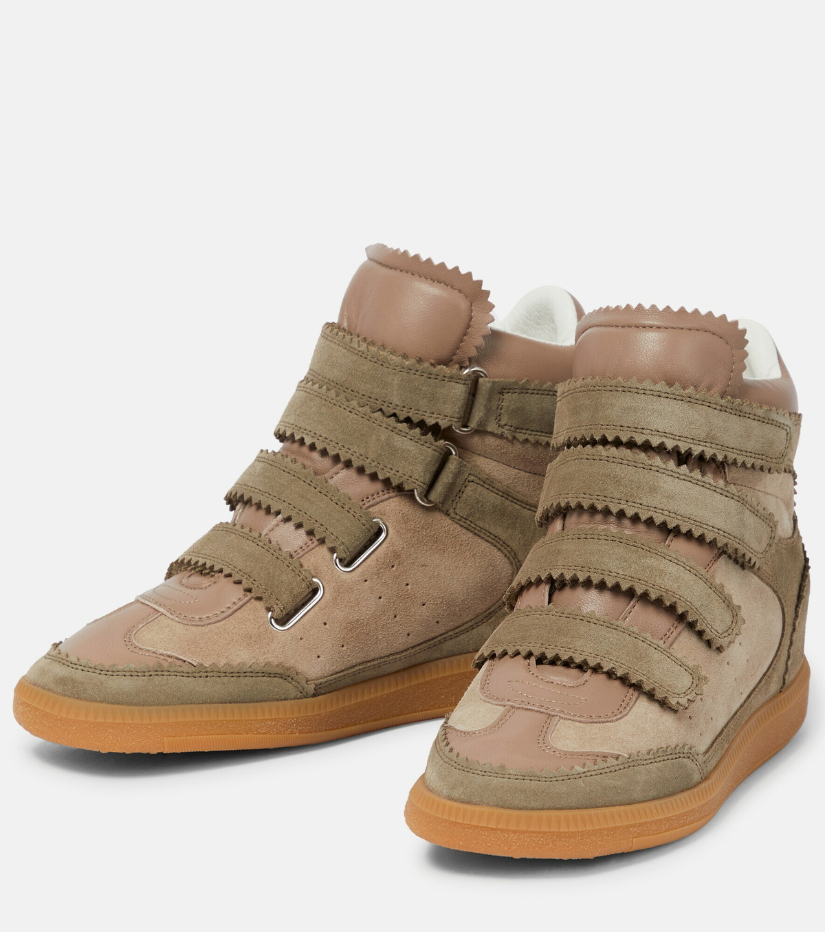 Isabel Marant - Bilsy suede wedge sneakers Isabel Marant