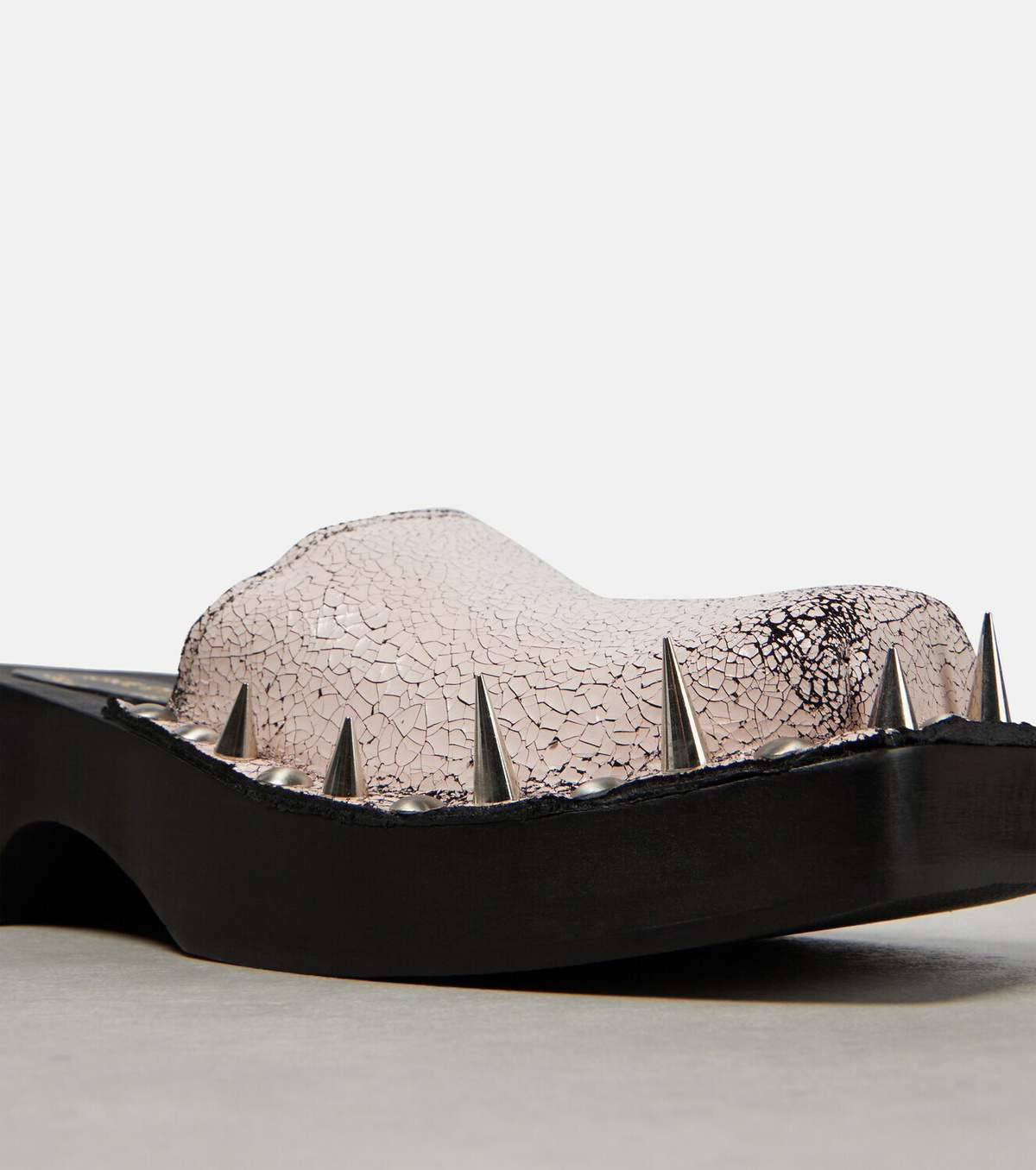 Acne Studios Embellished suede clogs Acne Studios