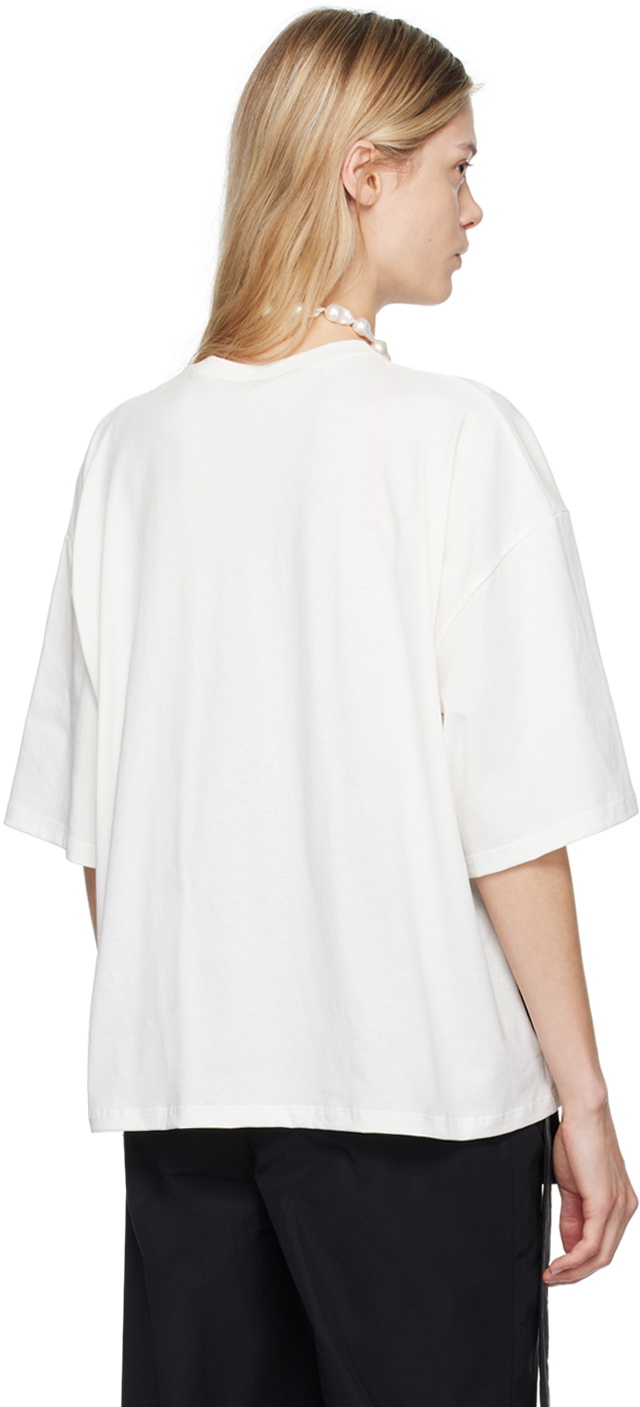 Baserange Off-White Pin T-Shirt Baserange
