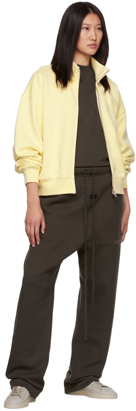 Fear of God ESSENTIALS Yellow Full Zip Jacket Fear Of God Essentials