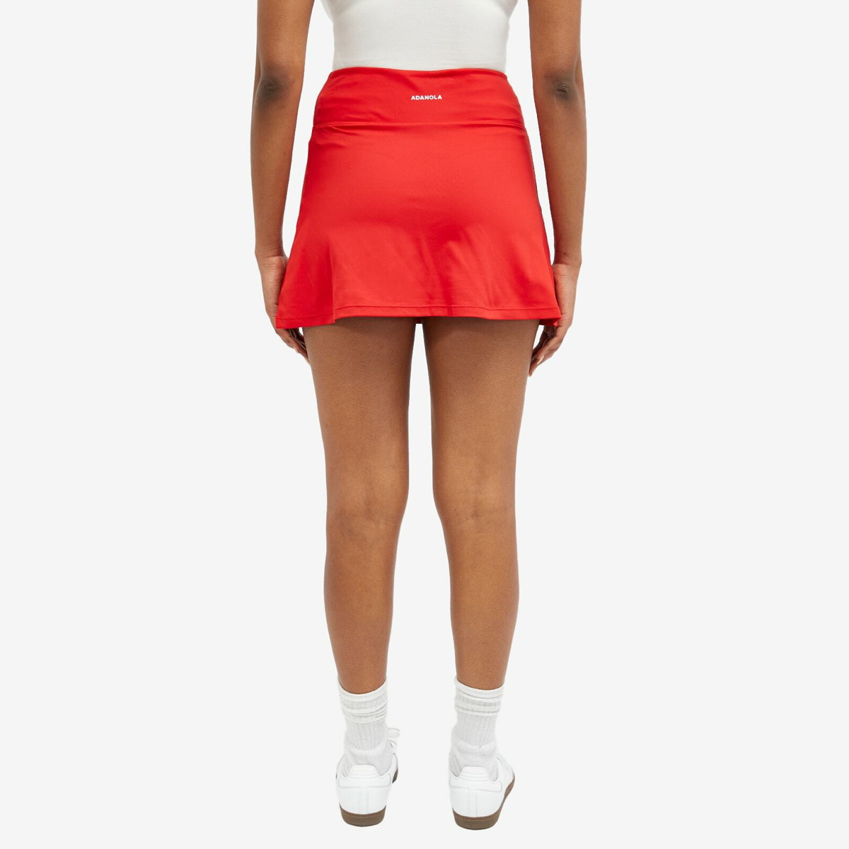 Adanola Women's A-line Mini Skirt in Red Adanola