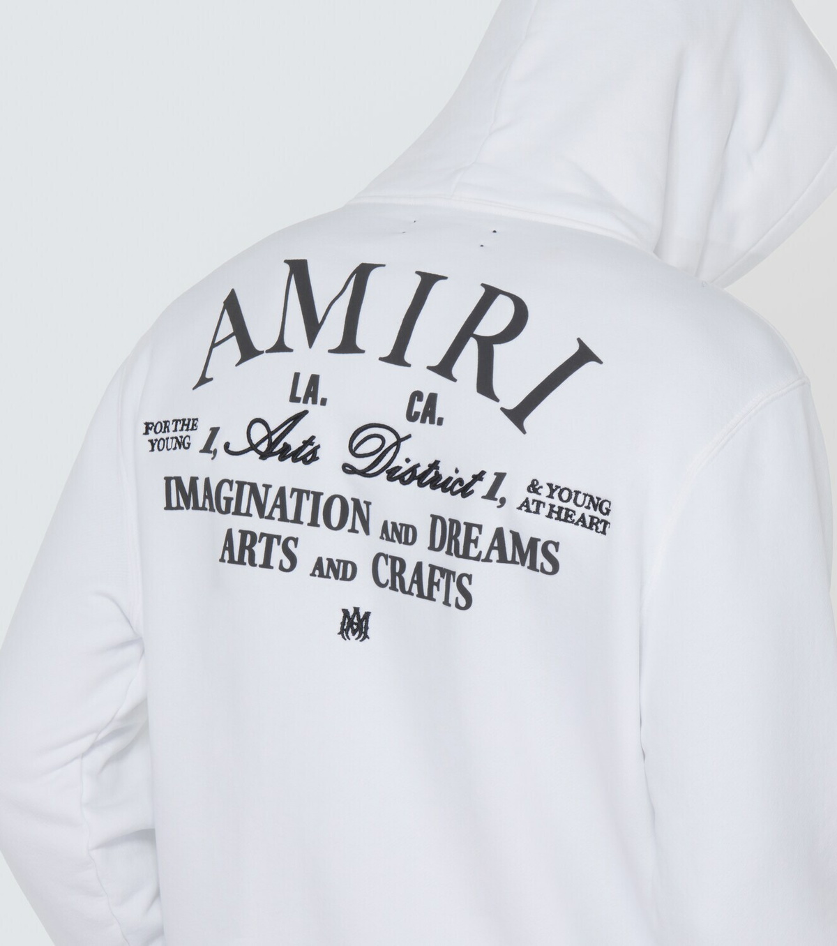Amiri Printed cotton jersey hoodie Amiri