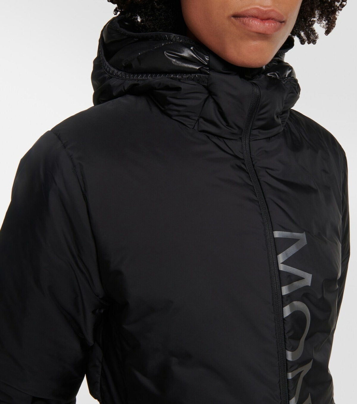 Moncler Sepik logo down jacket Moncler