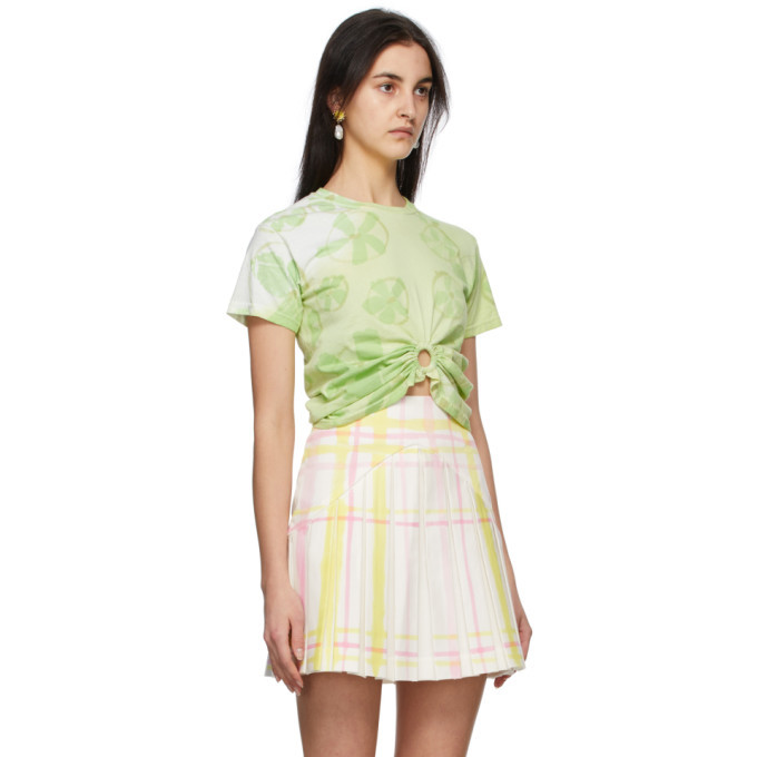 Collina Strada Green Flower Patch Center Ring T-Shirt Collina Strada