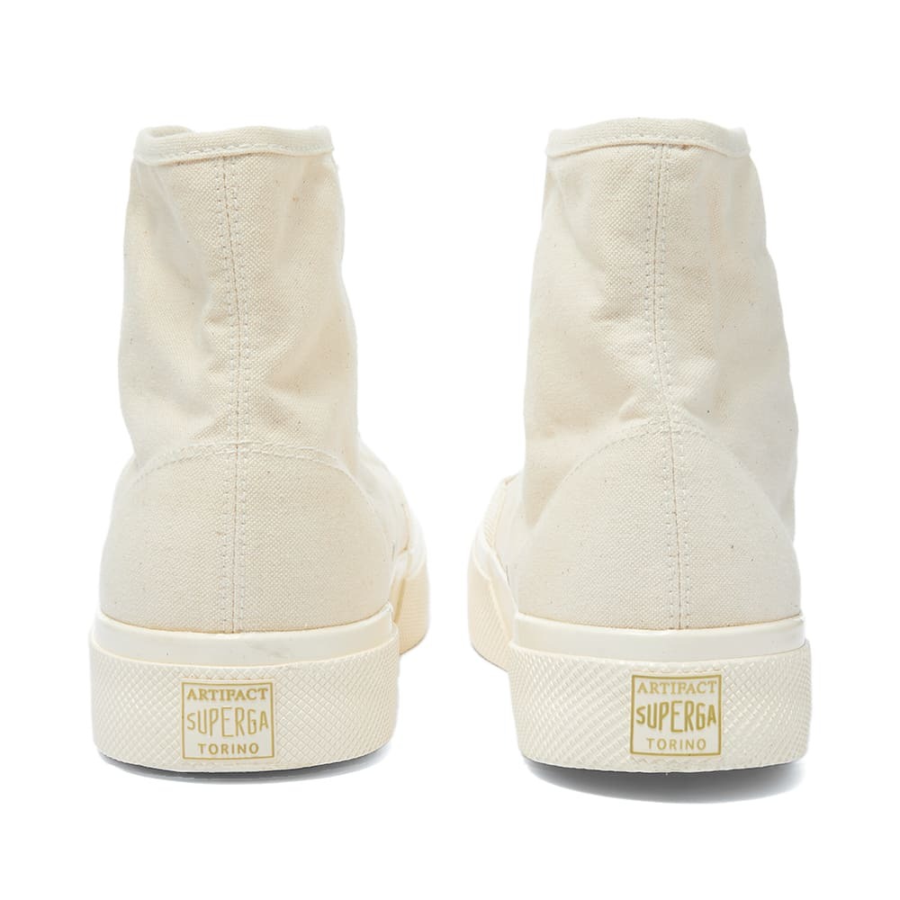 Artifact by Superga Men's 2433-W CD1150 Selvedge Duck High Sneakers in ...