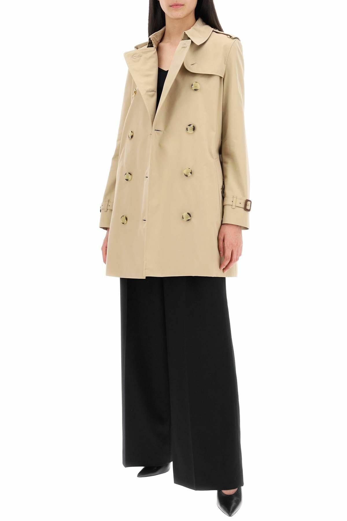 BURBERRY short kensington heritage trench coat Beige Burberry