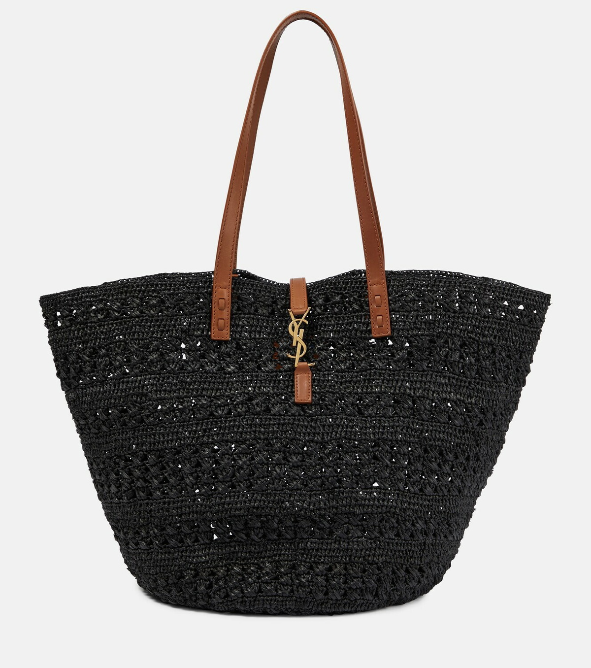 Saint Laurent Panier Medium raffia tote Saint Laurent