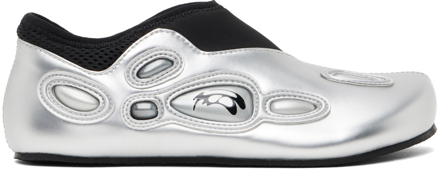 Rombaut Silver Alien Barefoot Sneakers Rombaut