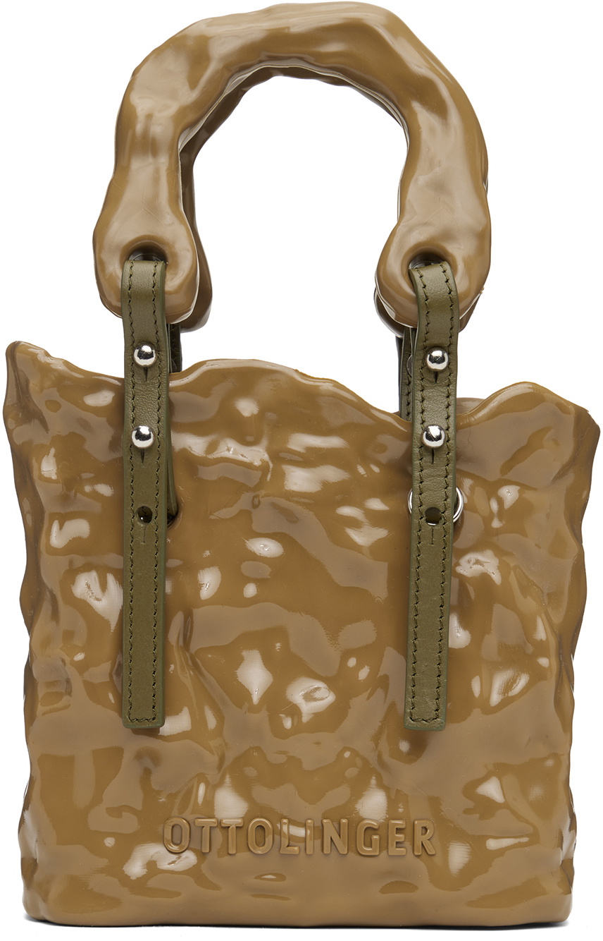 Ottolinger SSENSE Exclusive Khaki Signature Ceramic Bag Ottolinger
