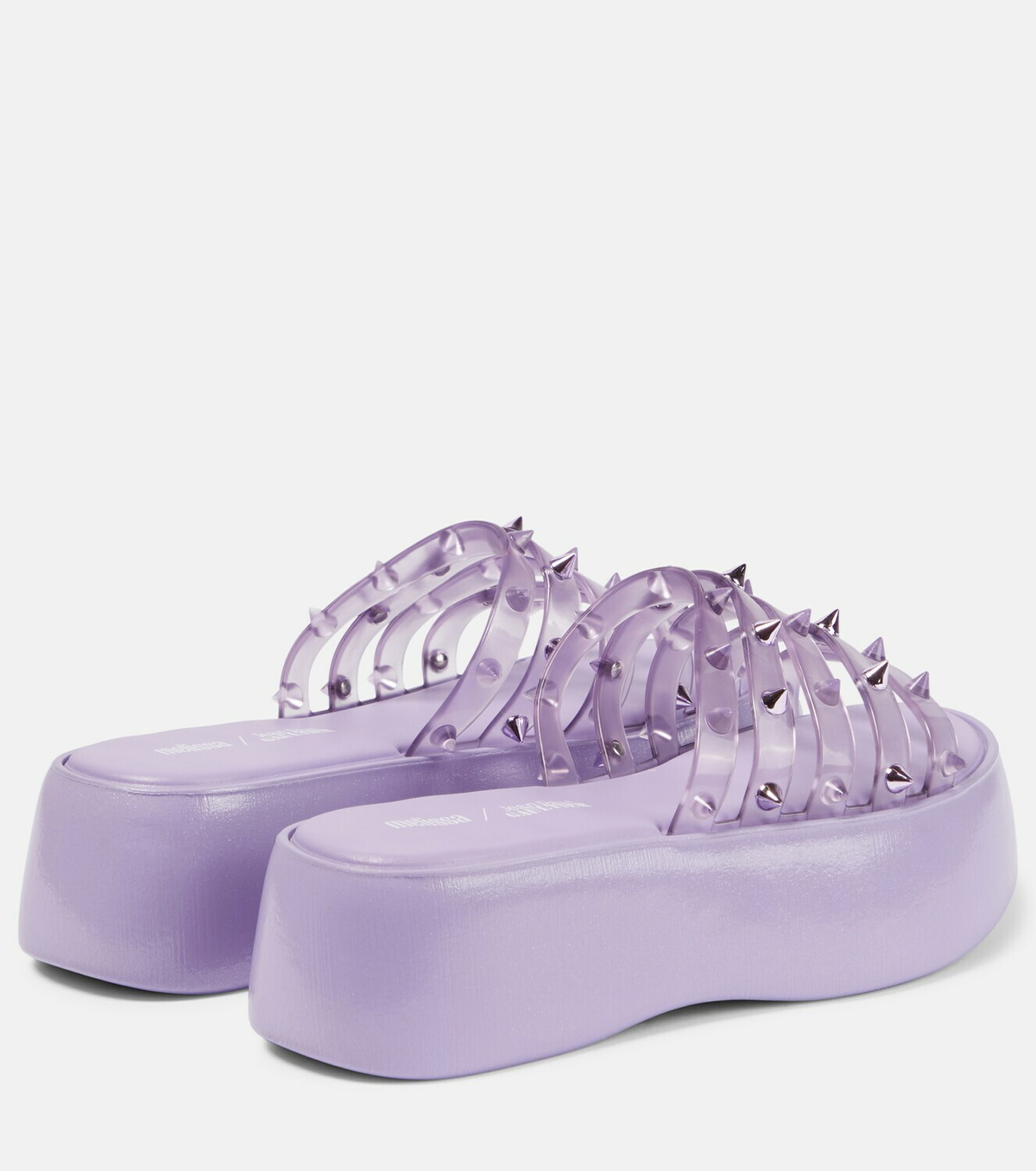 Jean Paul Gaultier x Melissa Becky Punk platform slides Jean Paul Gaultier