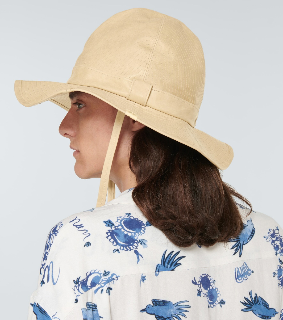 Visvim - Panamka Scout leather hat Visvim