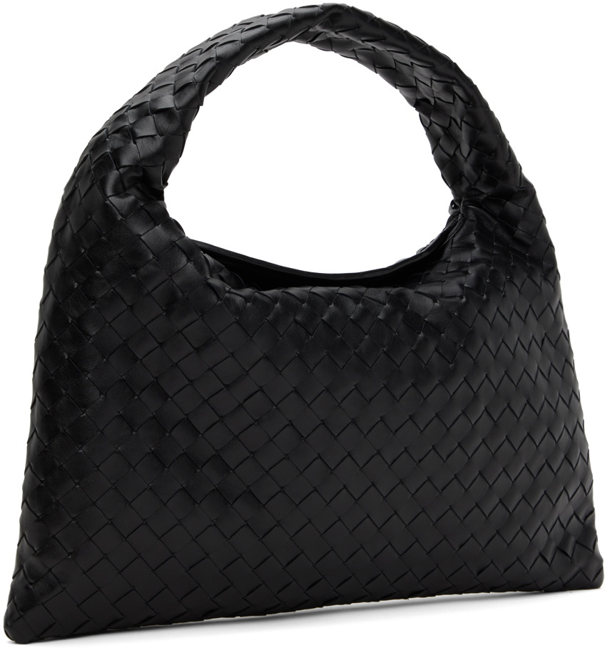 Bottega Veneta Black Small Hop Bag Bottega Veneta