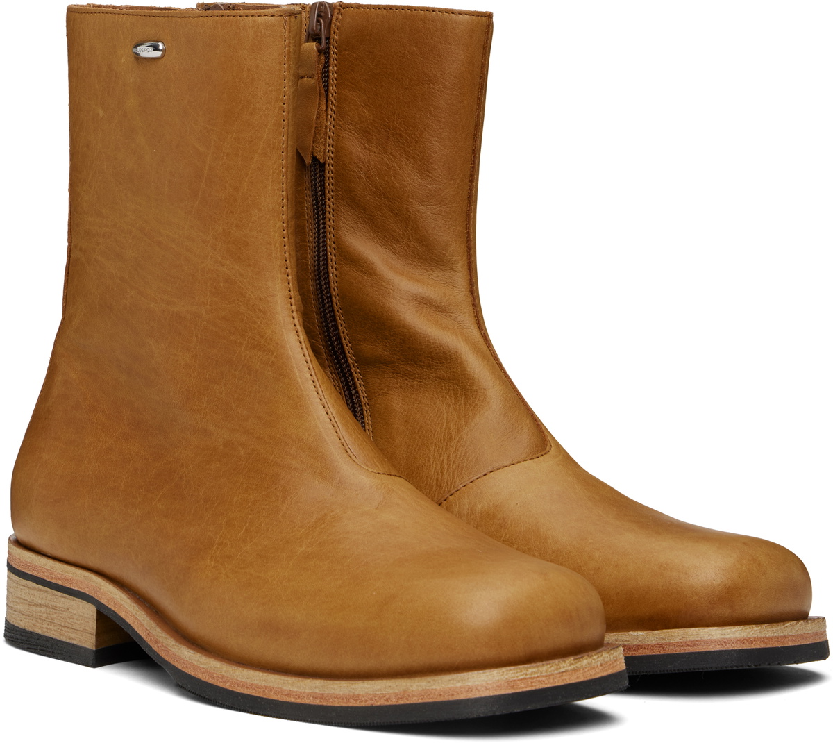 OUR LEGACY Tan Camion Boots Our Legacy