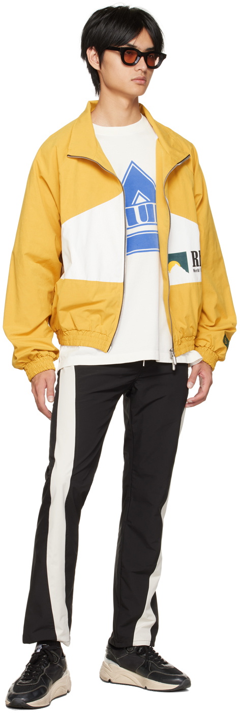 Rhude Yellow Flight Jacket Rhude