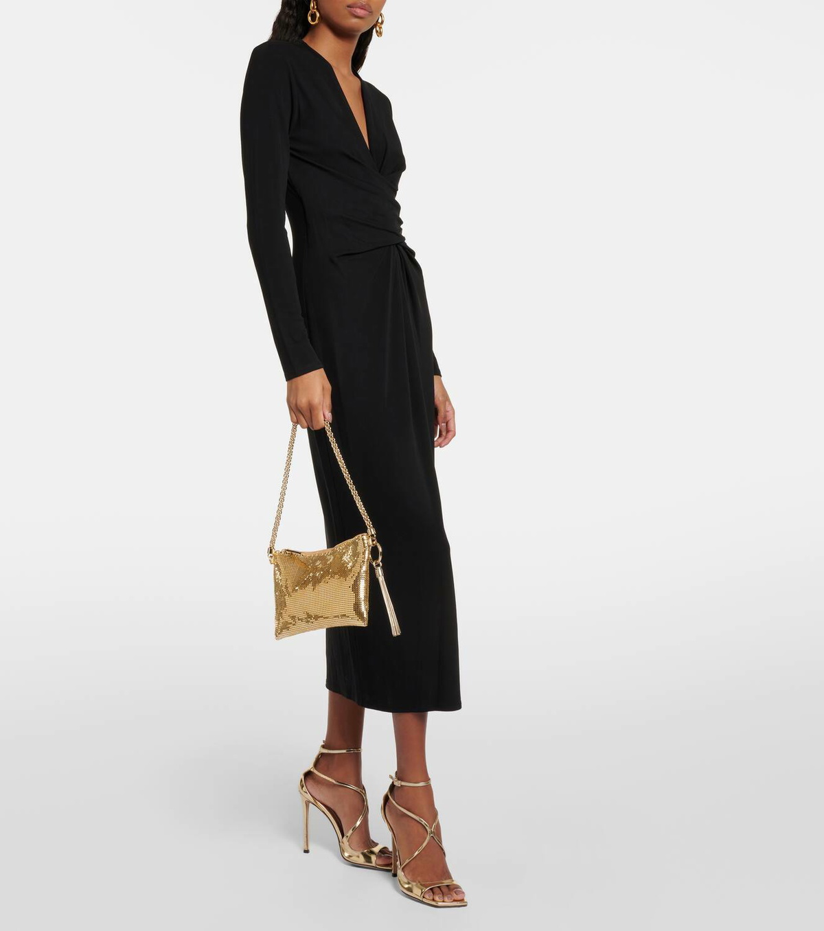 Jimmy Choo Callie Mini embellished clutch Jimmy Choo