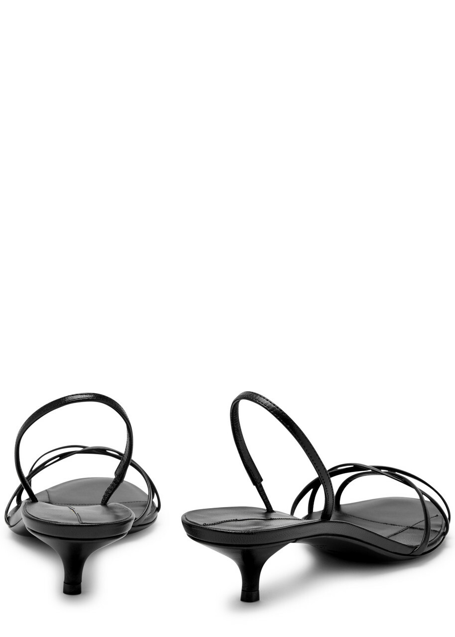 The Row Harlow 35 Leather Slingback Sandals The Row